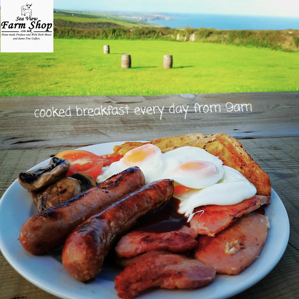SEA VIEW FARM SHOP CORNWALL- Restaurant - Cafe - Live Music - Festival