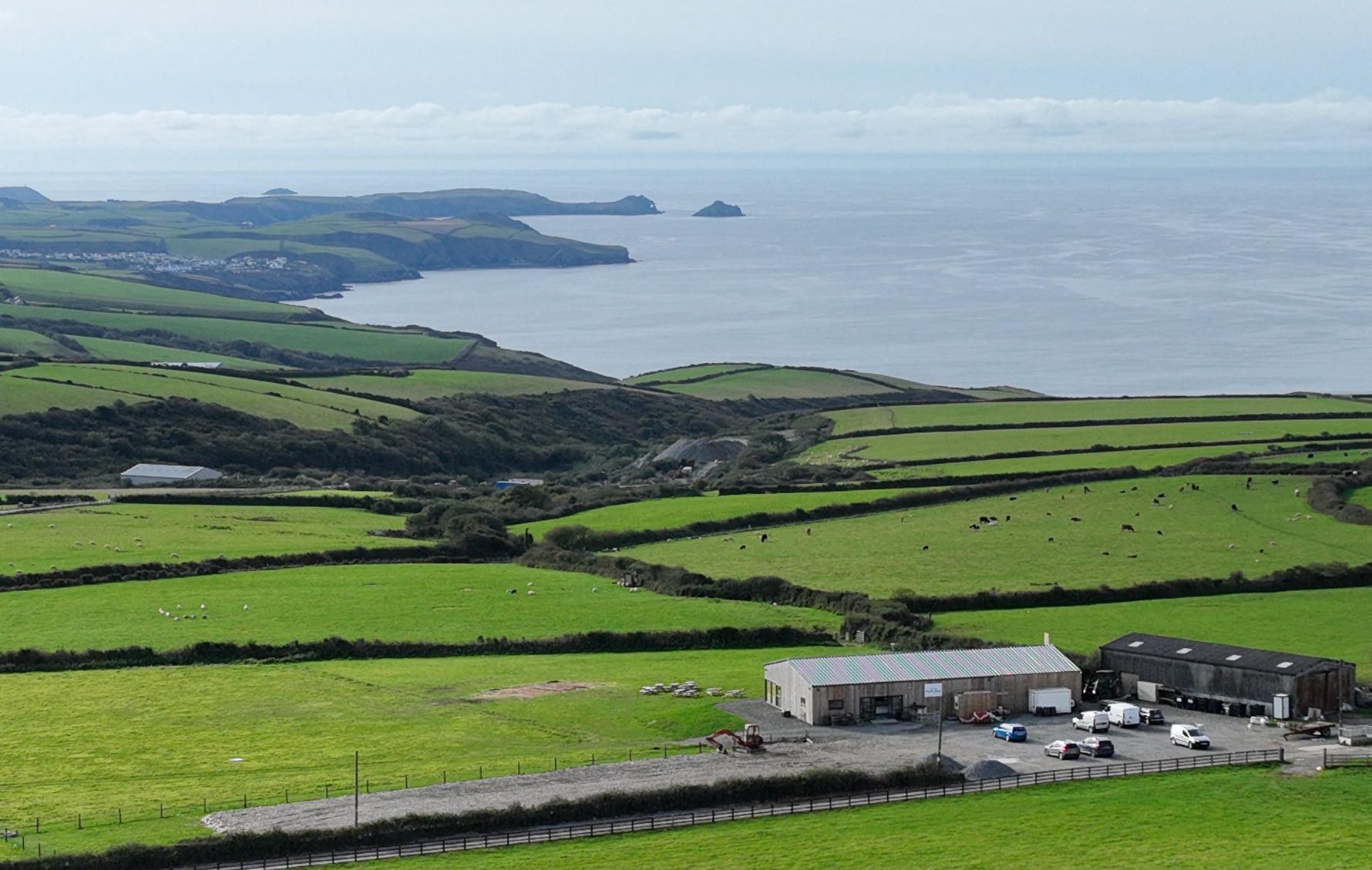 SEA VIEW FARM SHOP CORNWALL- Restaurant - Cafe - Live Music - Festival